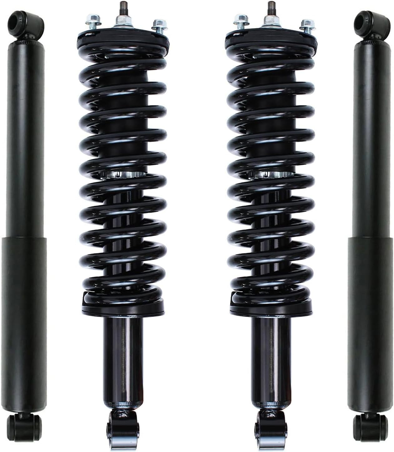 Detroit Axle - 4pc Struts Shocks for Toyota 1995-2004 Tacoma, 2 Front ...