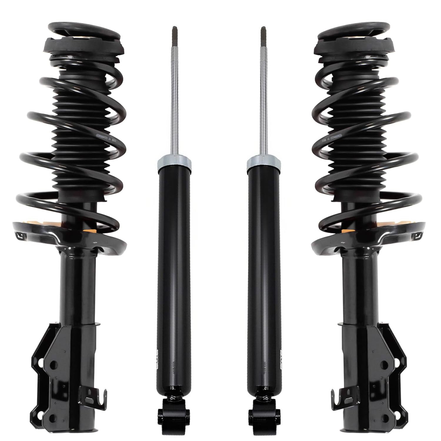 Detroit Axle - 4pc Struts Shocks for 2014-2020 Chevrolet Impala 2 Front ...