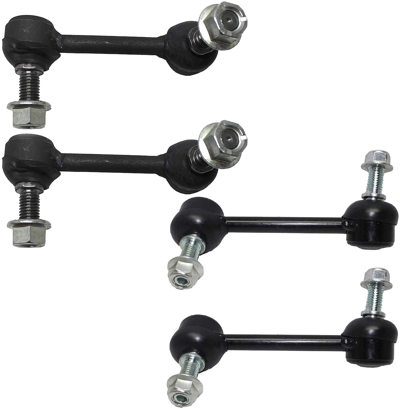 Detroit Axle - 4pc Sway Bars for Buick Rainier Chevy SSR Trailblazer ...
