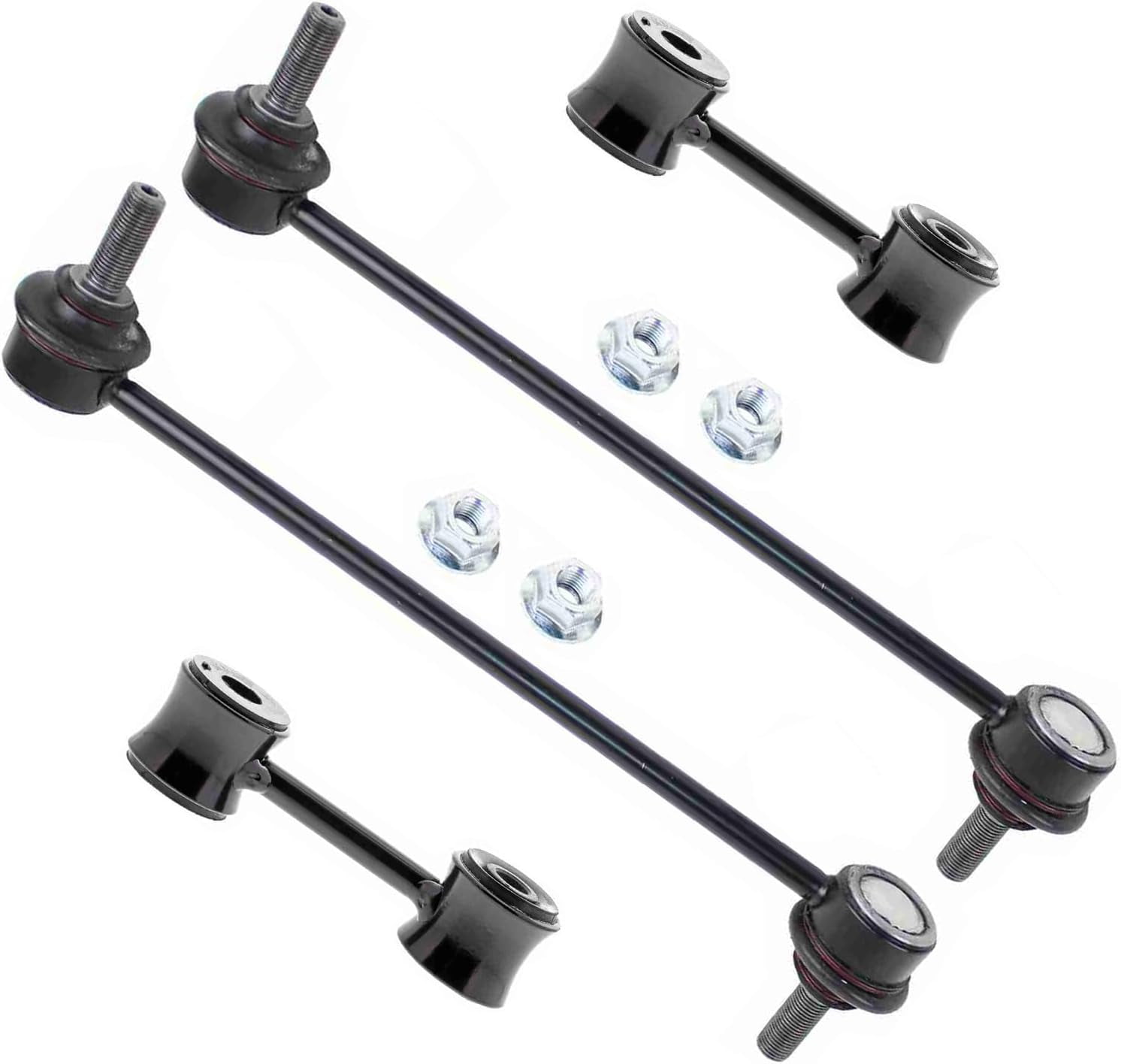 Detroit Axle - 4pc Sway Bars for 2015-2022 Ram ProMaster City, Front ...