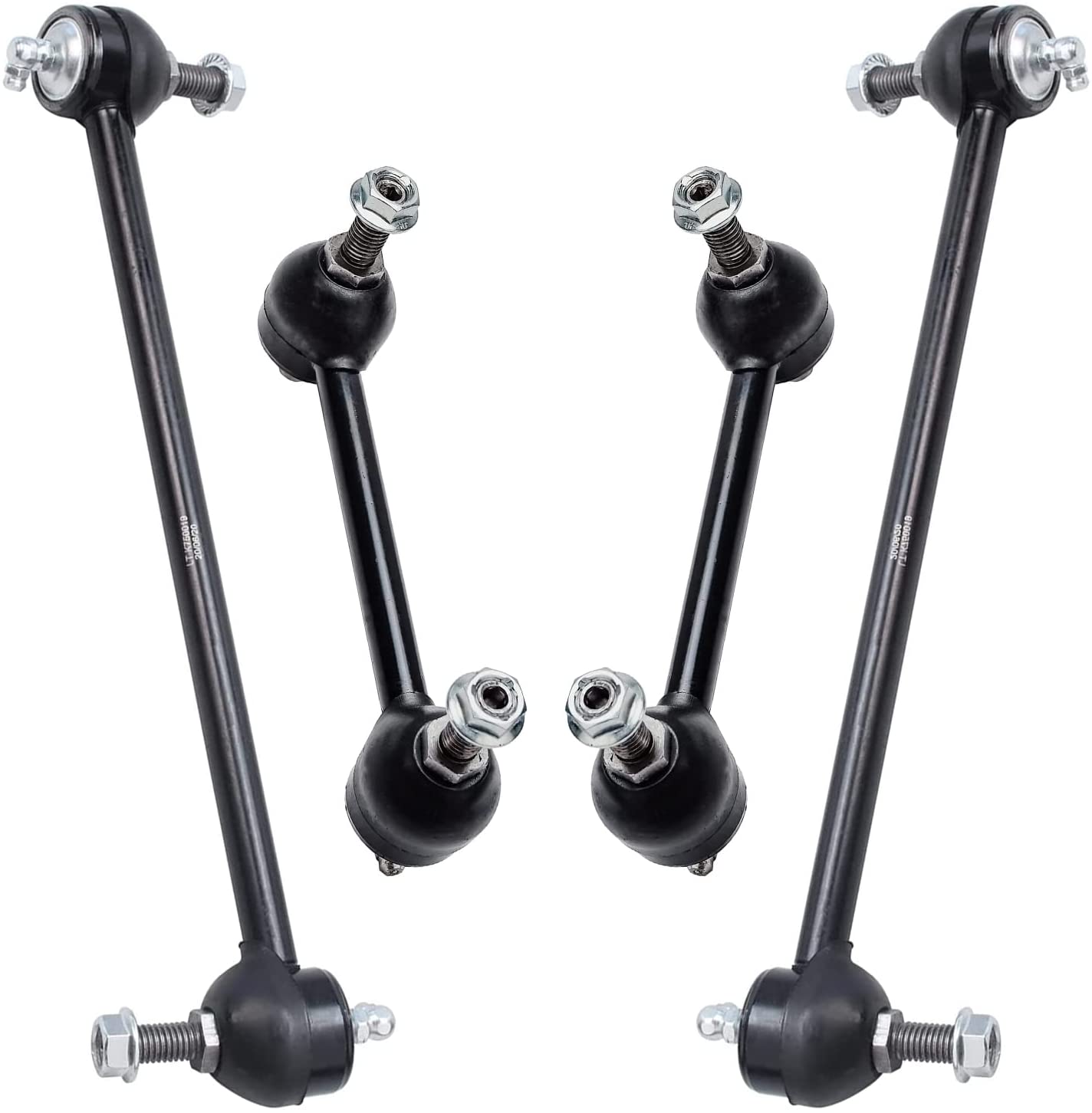 Detroit Axle - 4pc Sway Bars for Ford Five Hundred Freestyle Taurus X ...