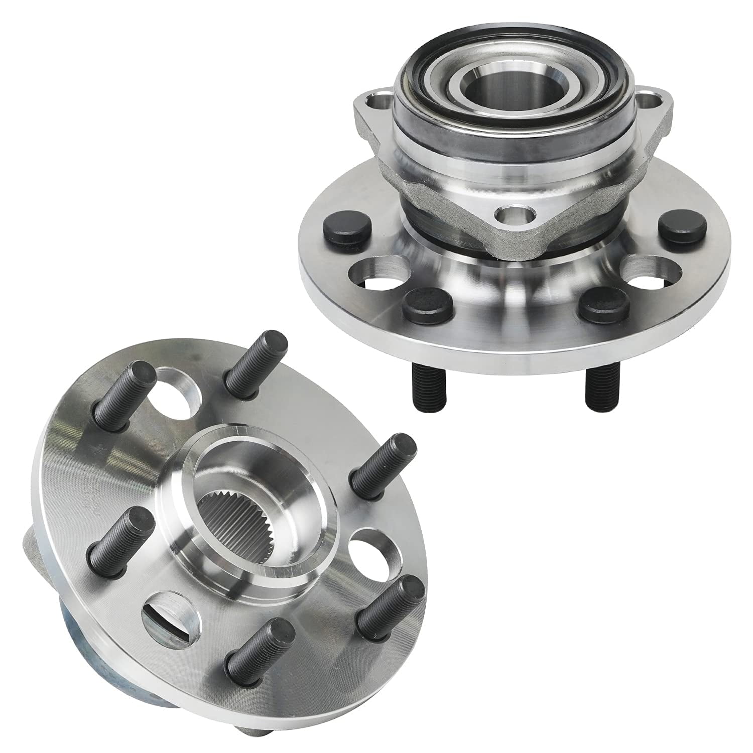 Detroit Axle Front Wheel Bearing Hub Assembly, 6 Lugs, Fits Chevy GMC ...