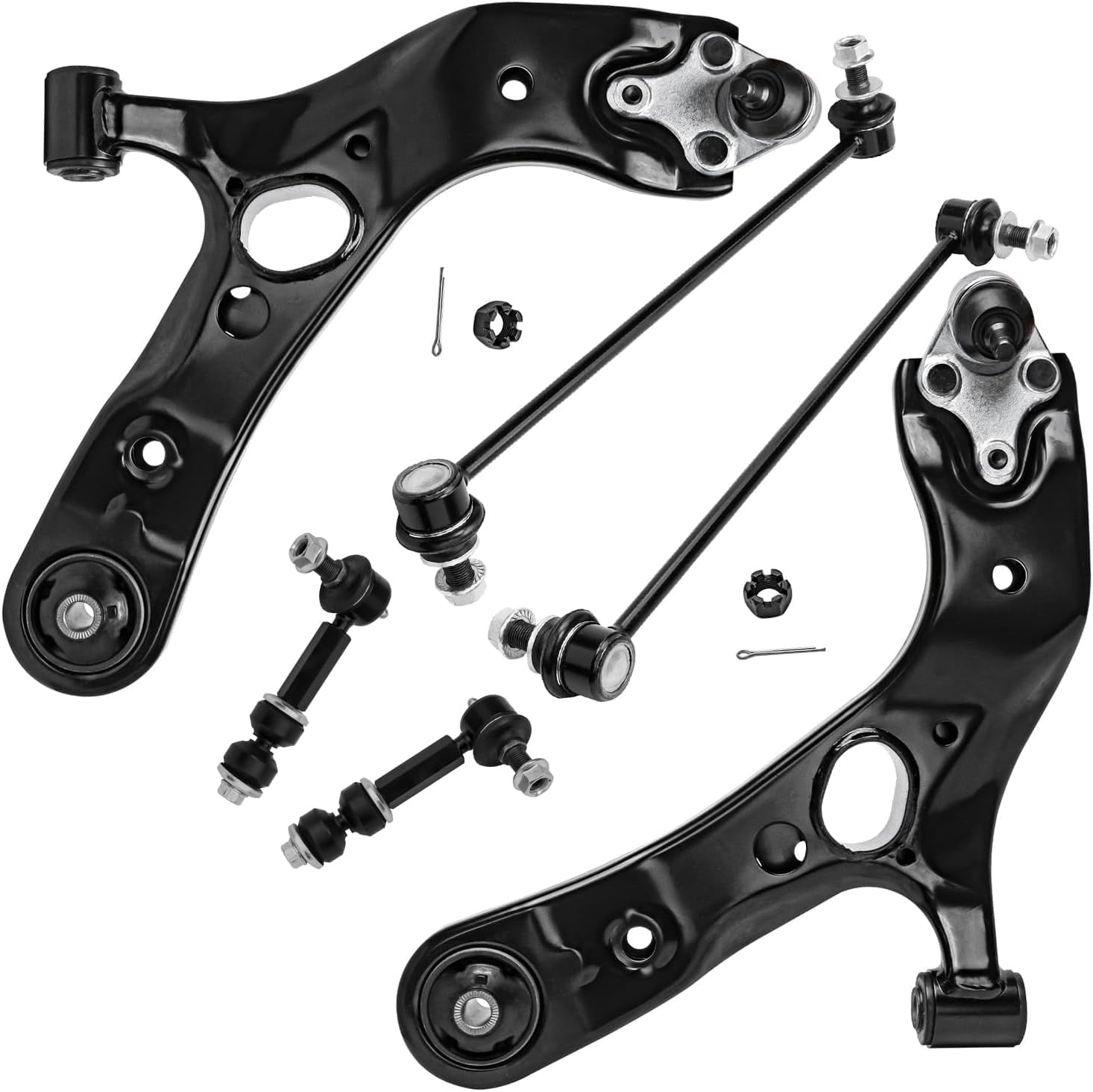 Detroit Axle - 6pc Control Arms Kit for Toyota RAV4 Lexus NX200t NX300 ...