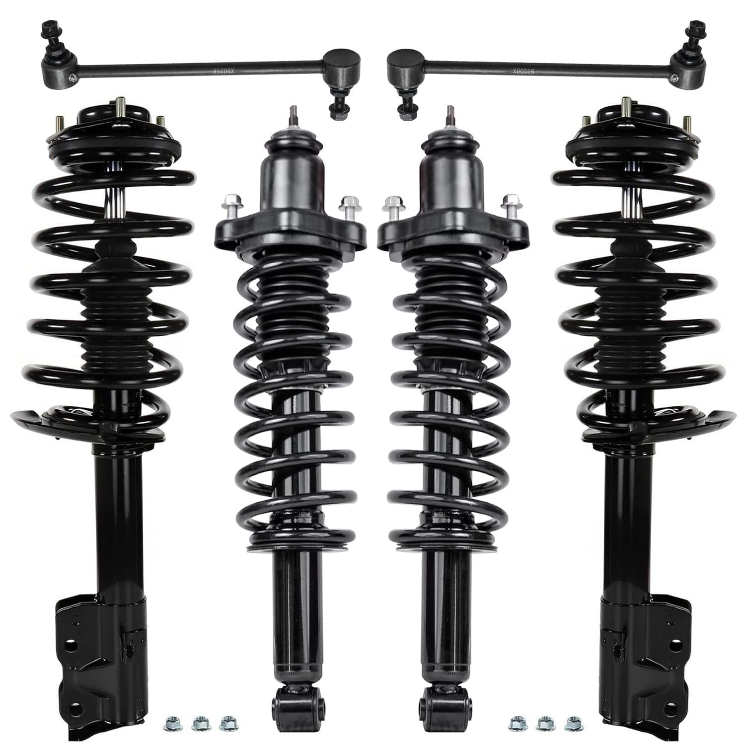 Detroit Axle - 6pc FWD Front Struts Kit for Jeep 12-16 Compass 11-16 ...