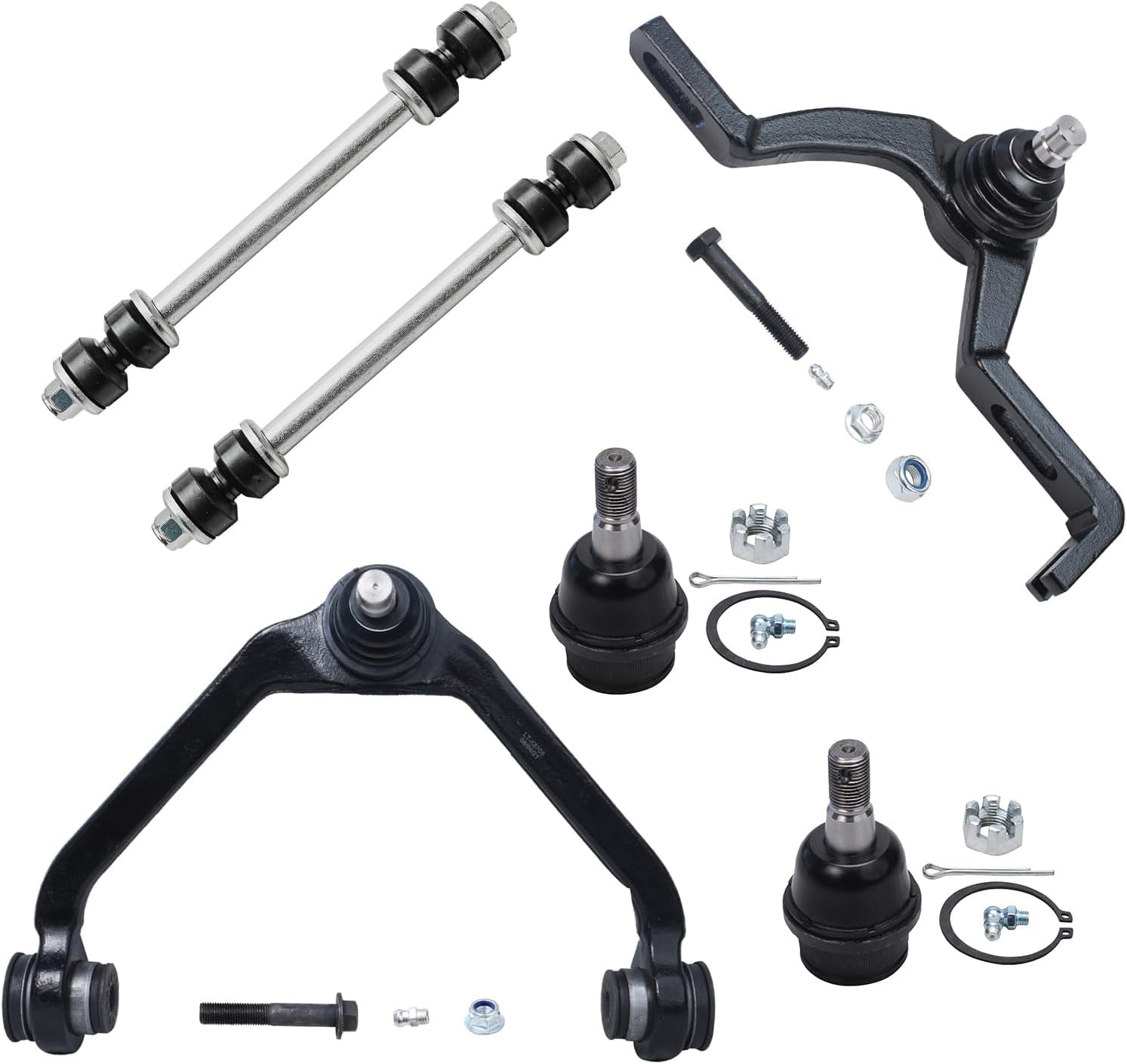 Detroit Axle - 6pc Front Control Arms Kit for Ford Explorer Sport Trac ...