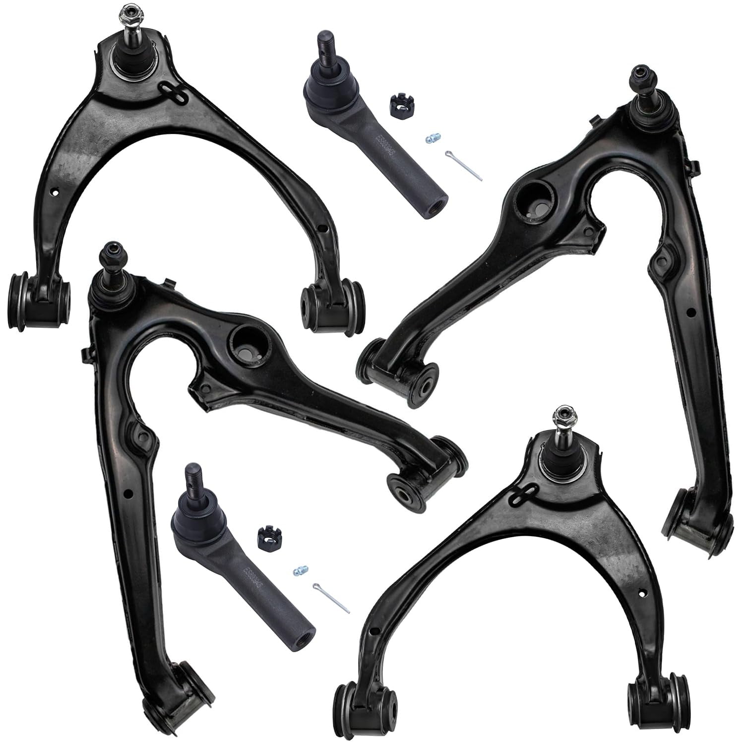 Detroit Axle - 6pc Front End Kit for Chevy GMC Silverado Sierra 1500 ...