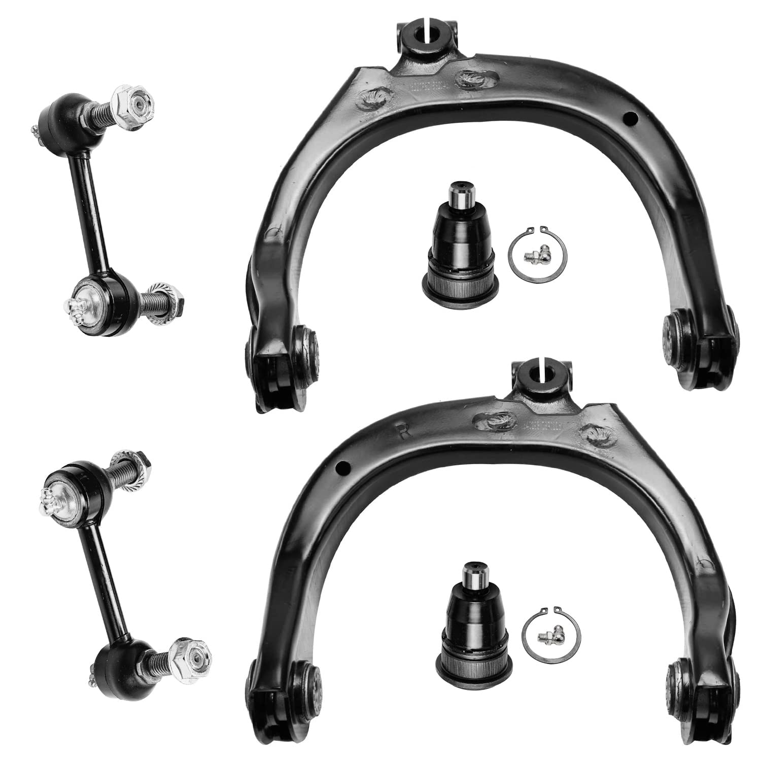 Detroit Axle - 6pc Front End Kit for Chevy Trailblazer GMC Envoy 2 ...