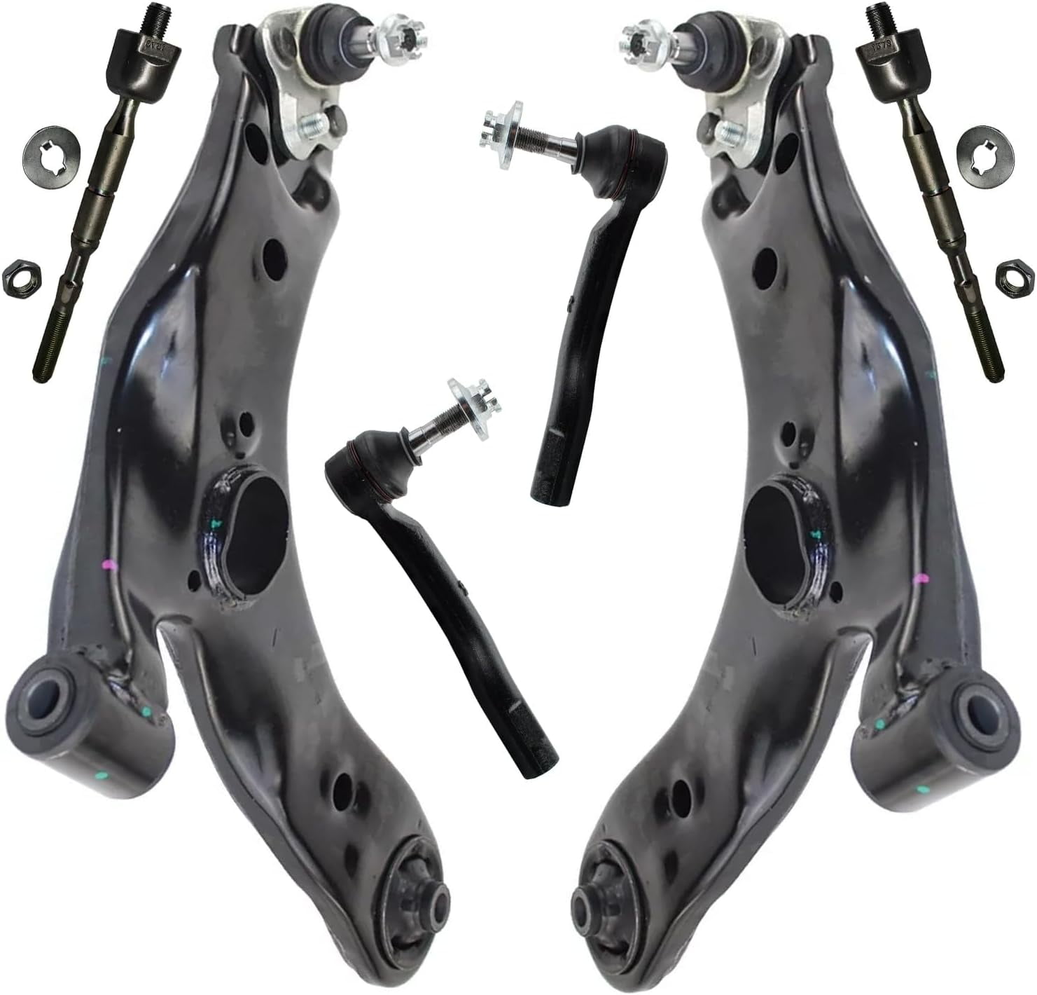 Detroit Axle - 6pc Front End Kit for Toyota 2010-2015 Prius Plug-In ...