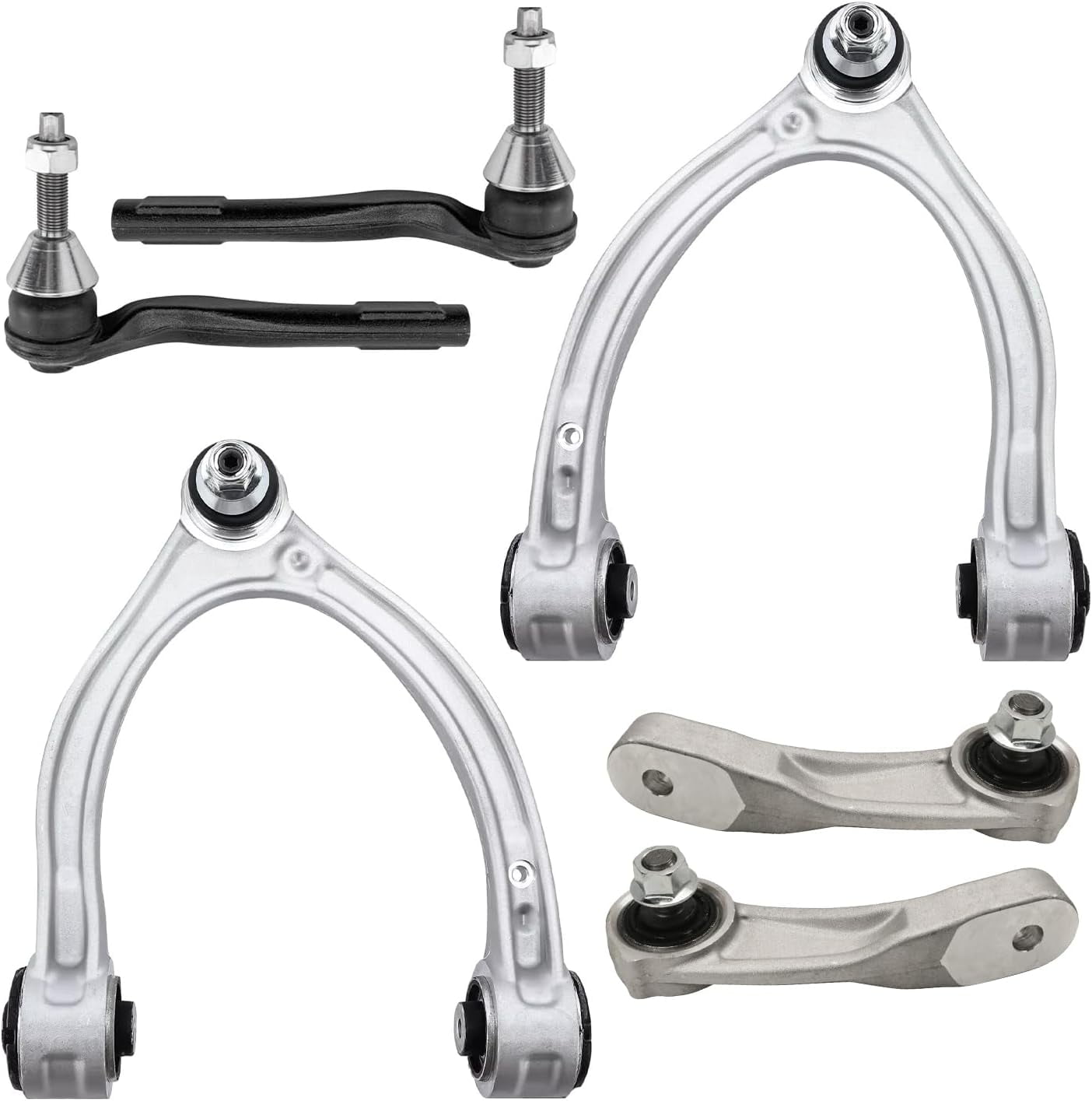 Detroit Axle - 6pc Front End Suspension Kit for Mercedes-Benz C300 ...