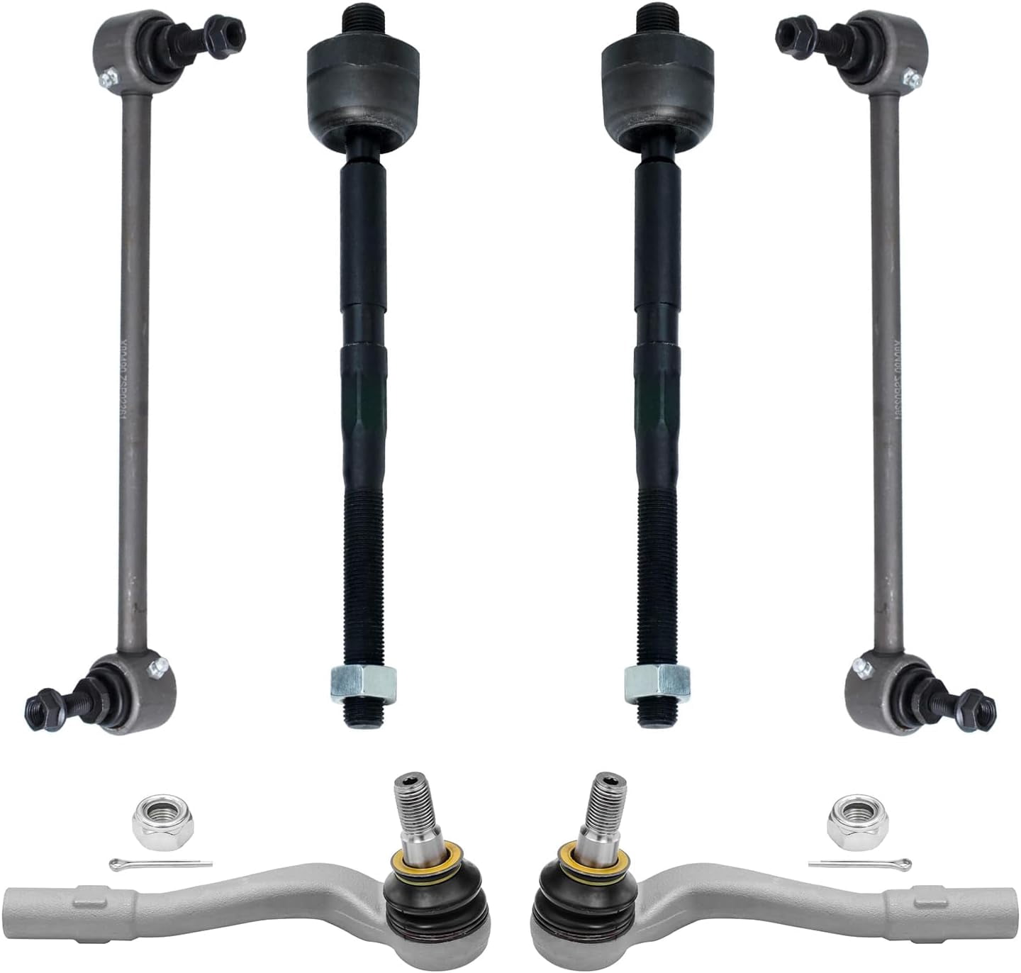 Detroit Axle - 6pc Front Suspension Kit for Mercedes-Benz C240 C280 ...