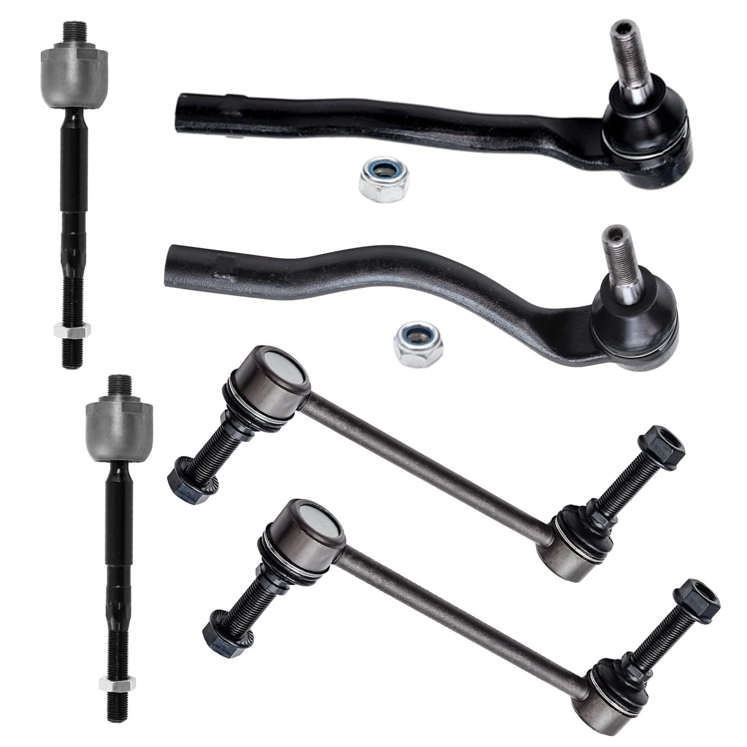 Detroit Axle - 6pc Front Suspension Kit for Mercedes-Benz GL320 ML320 ...