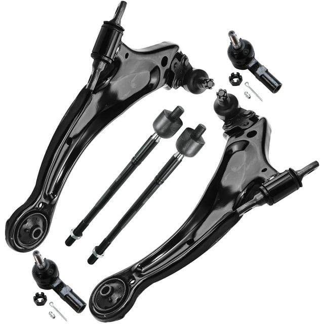 Detroit Axle - 6pc Front Suspension Kit for Toyota Sienna Avalon Solara, 2 Lower Control Arms w ...