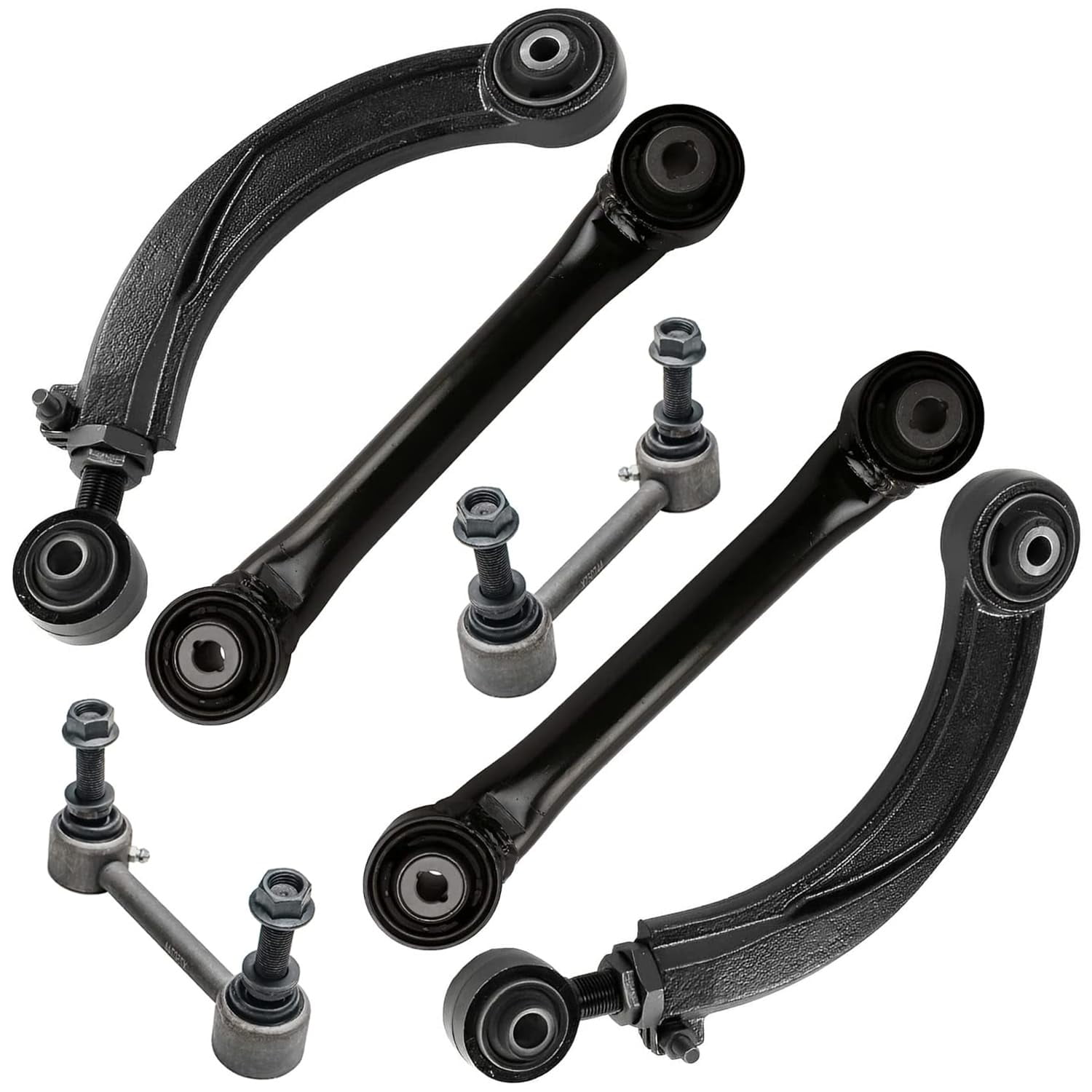 Detroit Axle - 6pc Rear Control Arms Kit for 13-18 Ford Fusion Lincoln ...