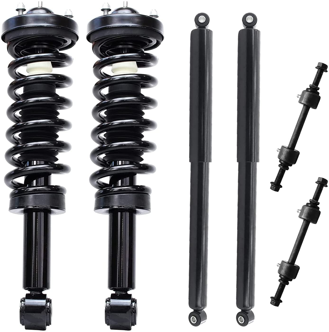 Detroit Axle Replacement Ready Struts Shocks Kit for 4WD 2009-2013 Ford ...