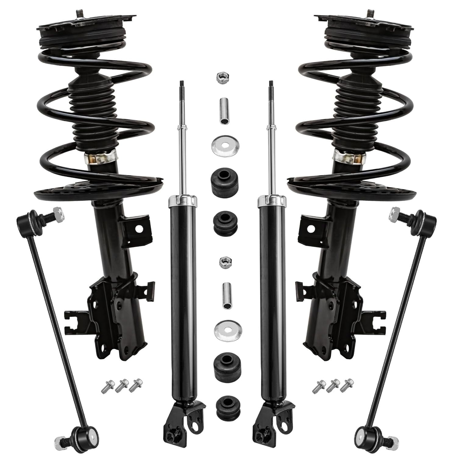 Detroit Axle - 6pc Suspension Kit for 2013-2018 Nissan Altima [Sedan] 2 ...