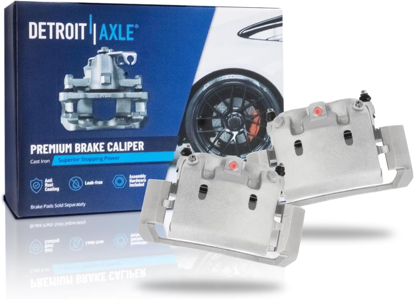 Detroit Axle - 8.3L Front Brake Calipers for 2004 Dodge Ram 1500 [SRT ...