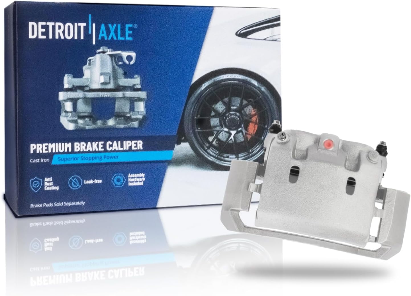 Detroit Axle - 8.3L Front Left Brake Caliper for 2004 Dodge Ram 1500 ...