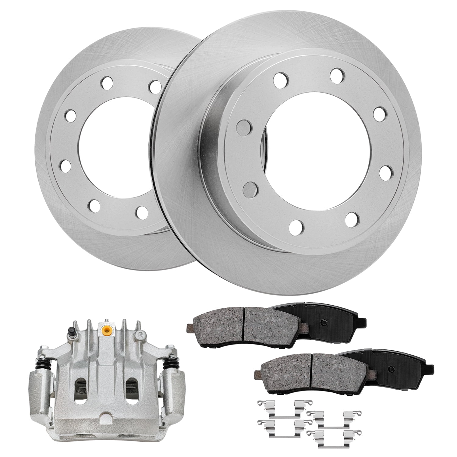 Detroit Axle - Rear Brake Kit for 00-04 Ford F-250 Super Duty F-350, 00 ...