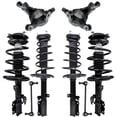 Detroit Axle - 2.4L Front 8pc Steering Knuckles Kit for 04-06 Toyota ...