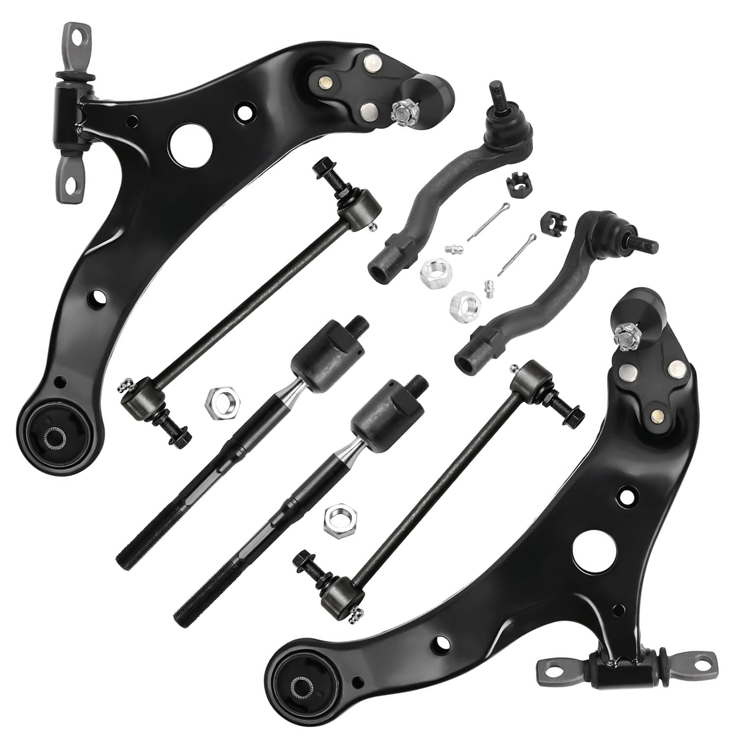 Detroit Axle - 8pc Front End Kit for Toyota 2002 2003 Camry Lexus ES300 ...