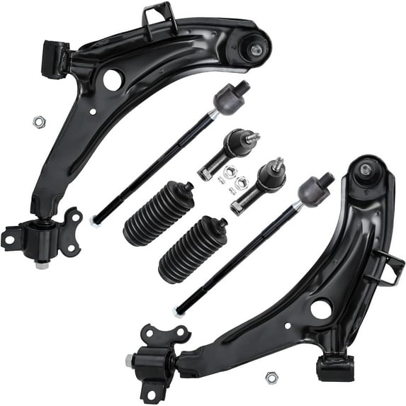 Detroit Axle - 8pc Front End Suspension Kit for 1997-2001 Hyundai ...