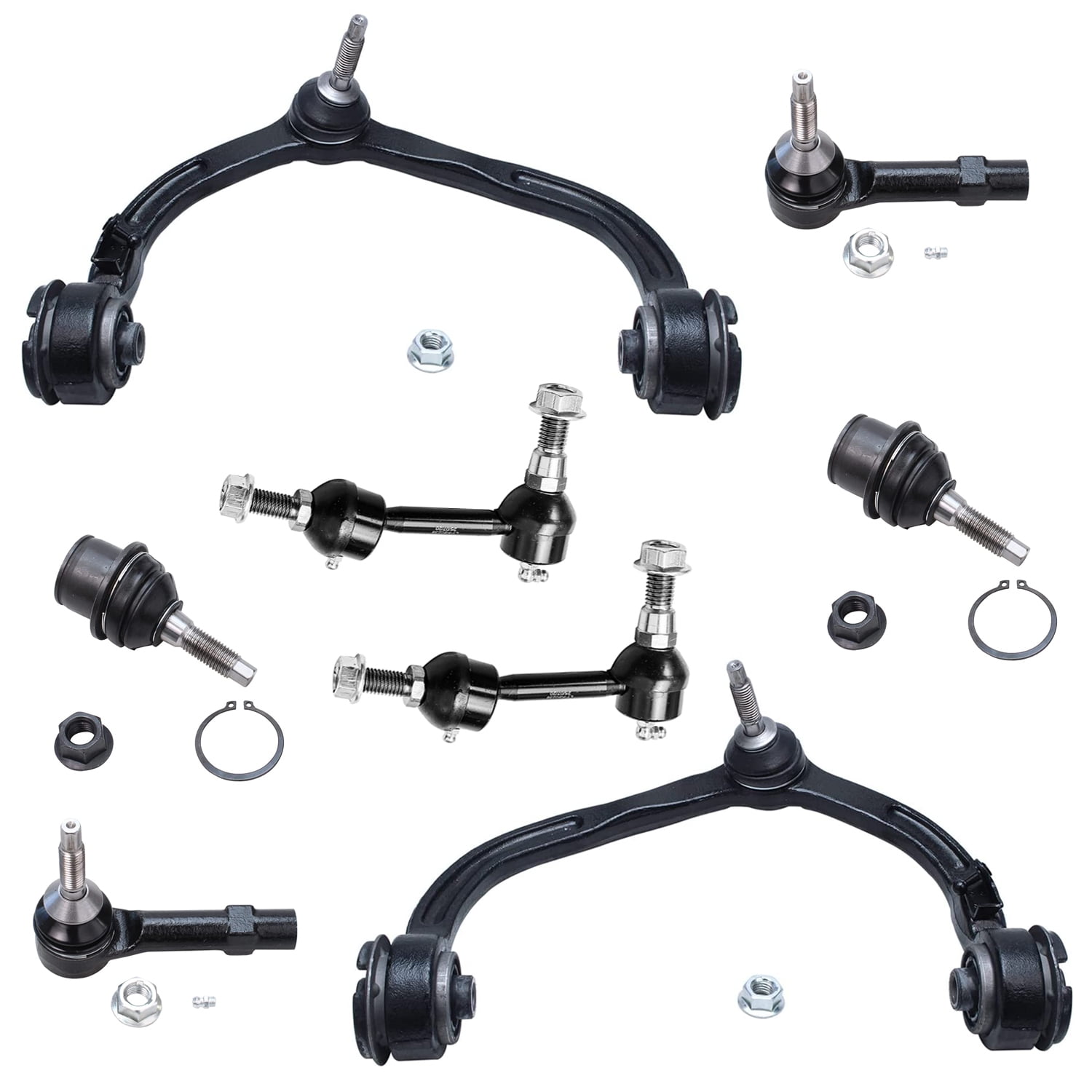 Detroit Axle - 8pc Front End Suspension Kit for 2003 2004 Ford ...