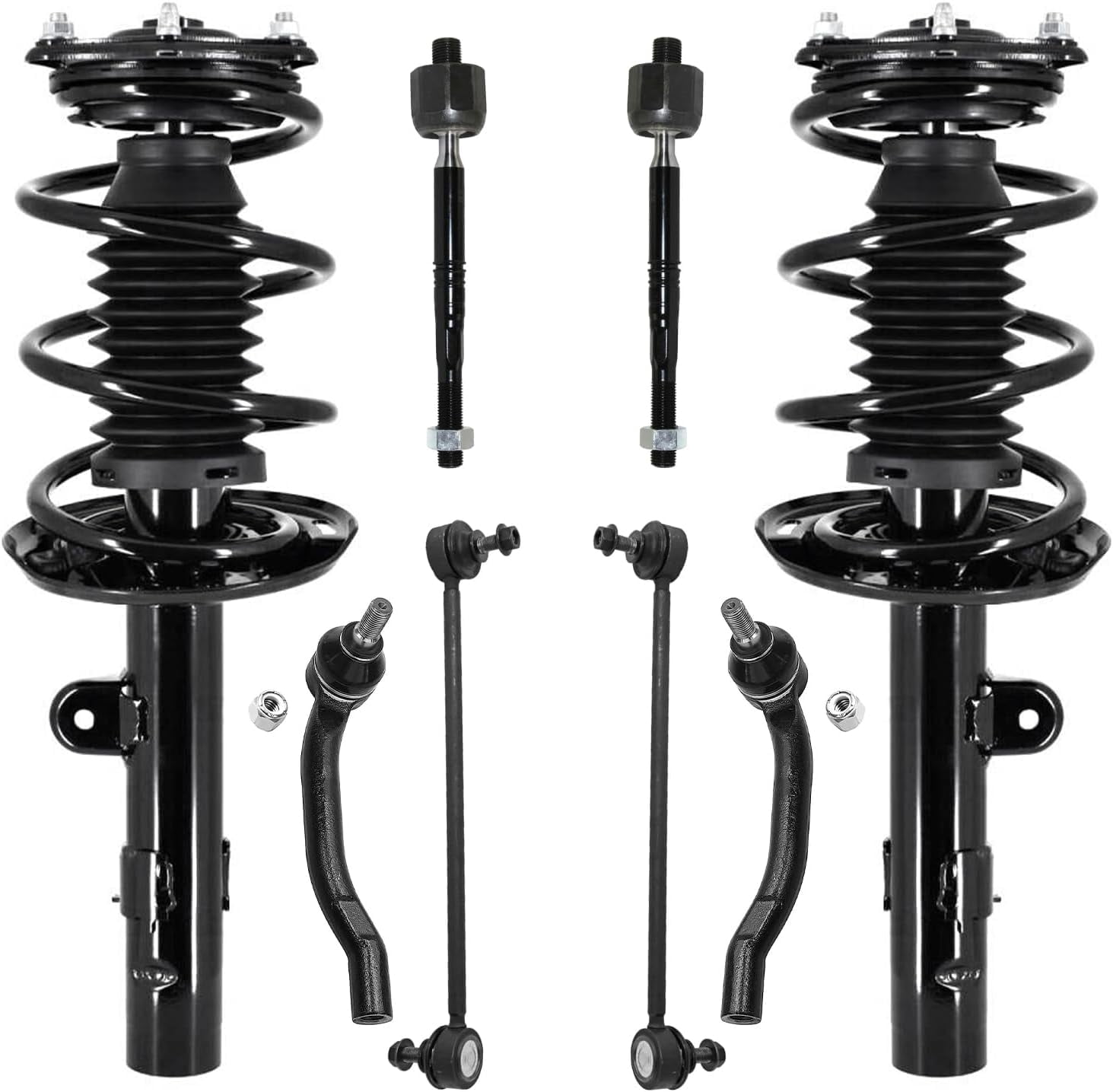 Detroit Axle - 8pc Front Struts Kit for 2018-2022 Honda Accord, 2 ...