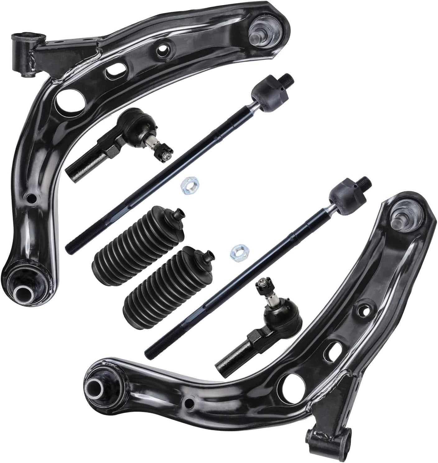 Detroit Axle - 8pc Front Suspension Kit for 2000 2001 2002 2003 2004 ...