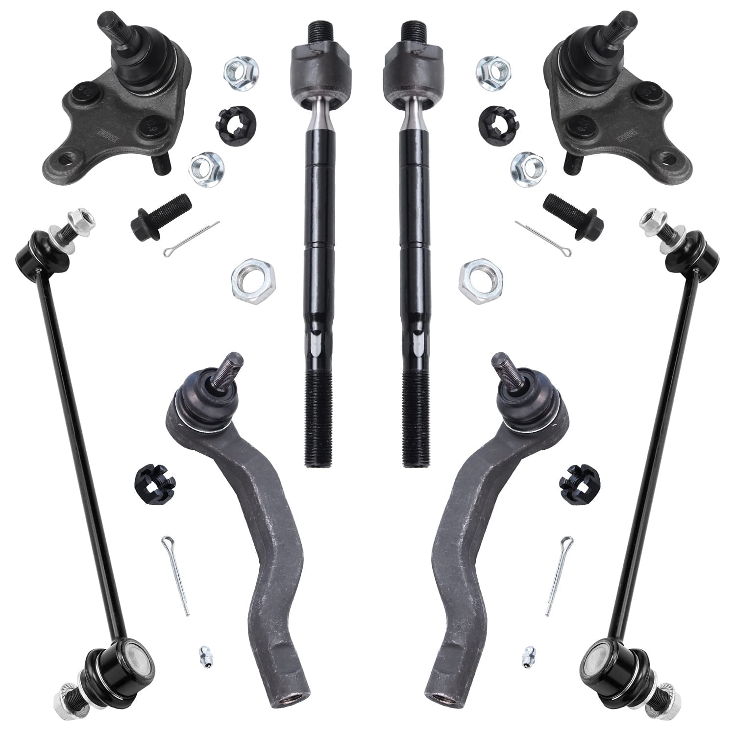 Detroit Axle - 8pc Front Suspension Kit for 2006-2018 Toyota RAV4, 2 ...
