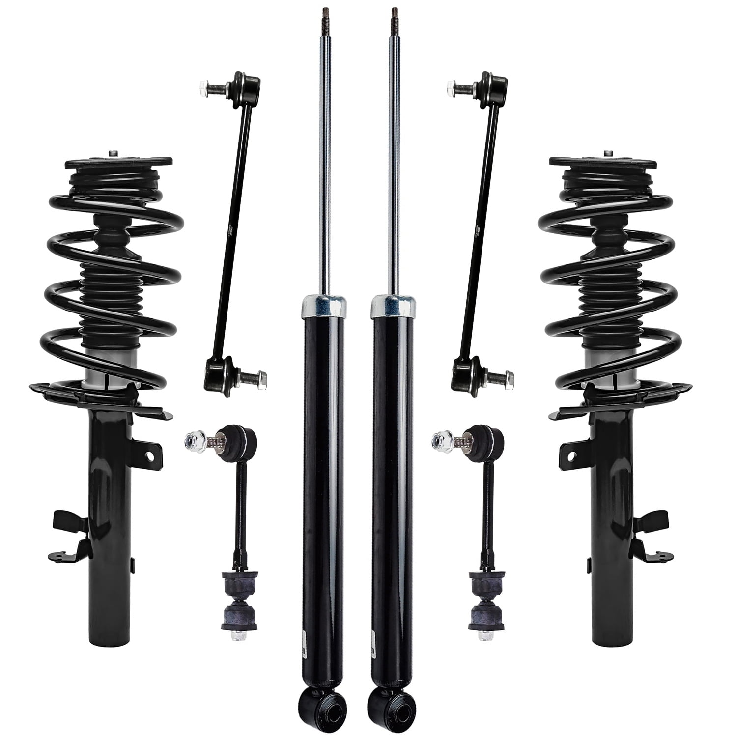 Detroit Axle - 8pc Struts Shocks Suspension Kit for Ford 2014-2018 ...