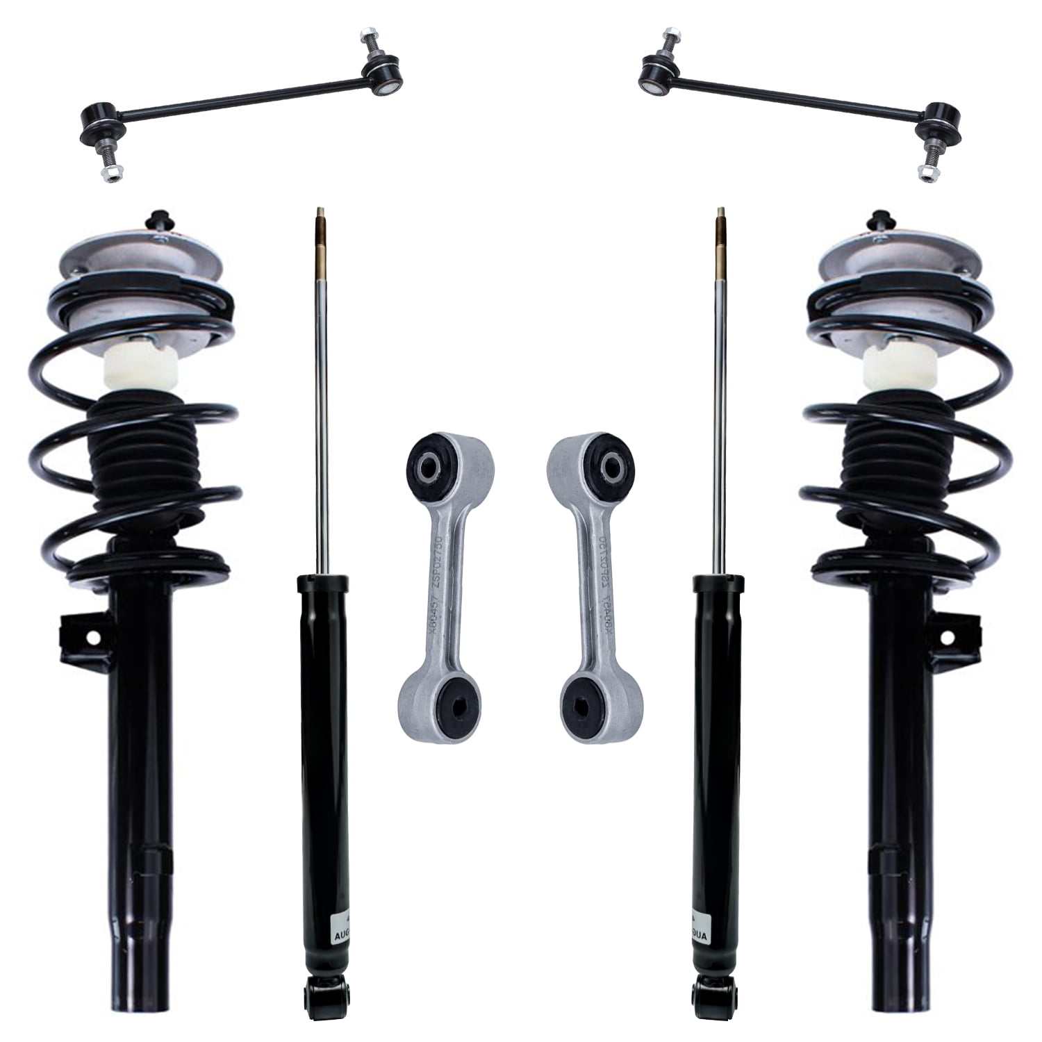 Detroit Axle - 8pc Struts Shocks kit for 2001-2005 BMW 325i 325Ci 330Ci ...
