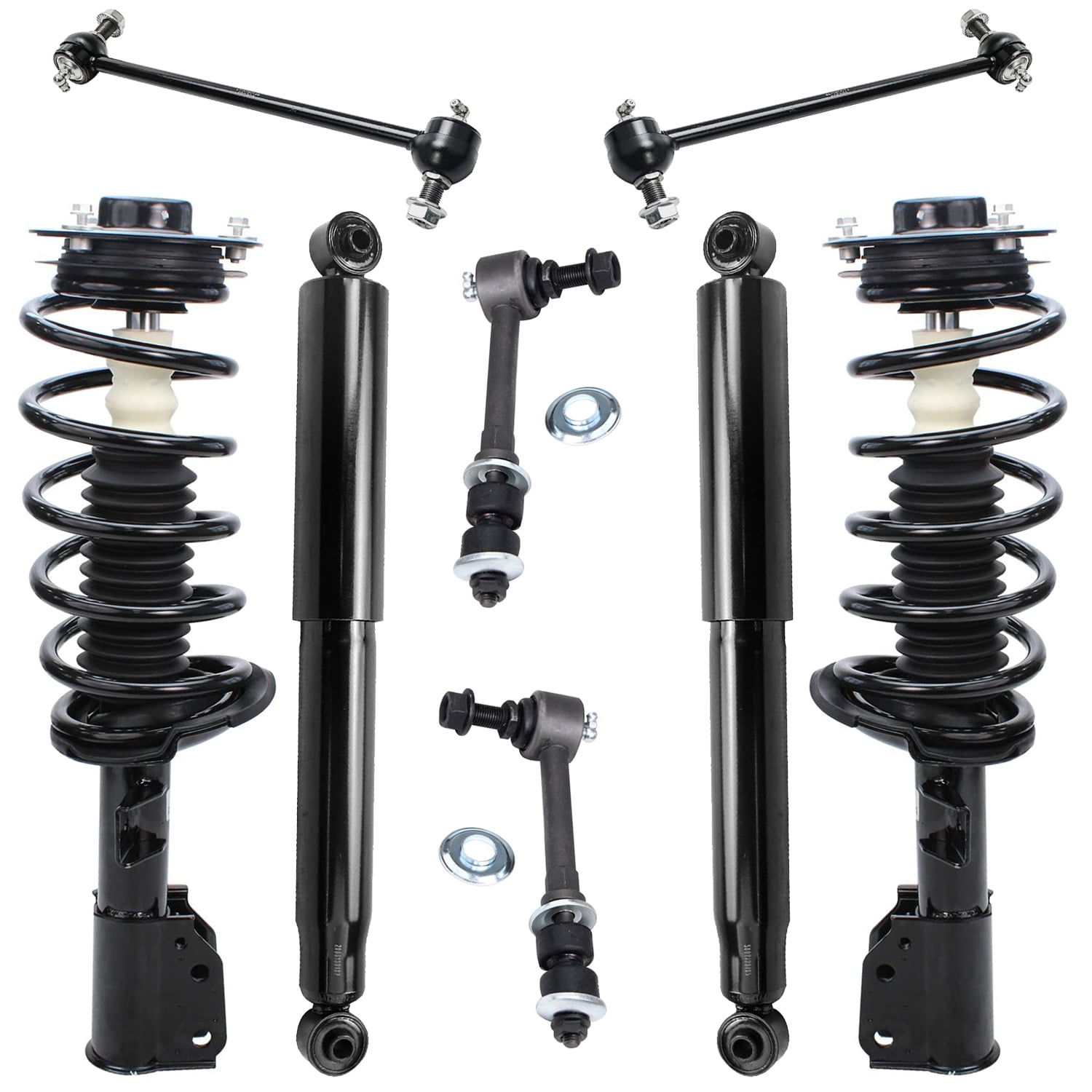 Front Struts And Shocks Complete Assembly Complete Strut & Shock Set ...