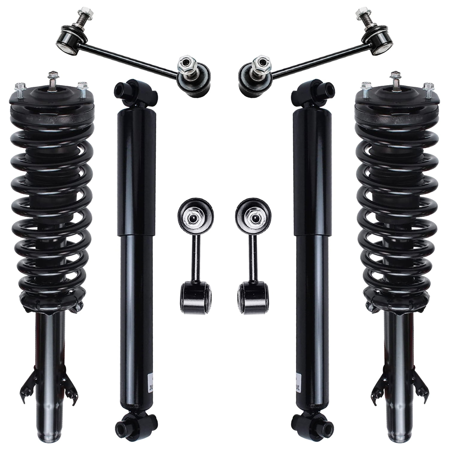 Detroit Axle 8pc Struts Shocks Kit For Fwd 2006 2009 Ford Fusion