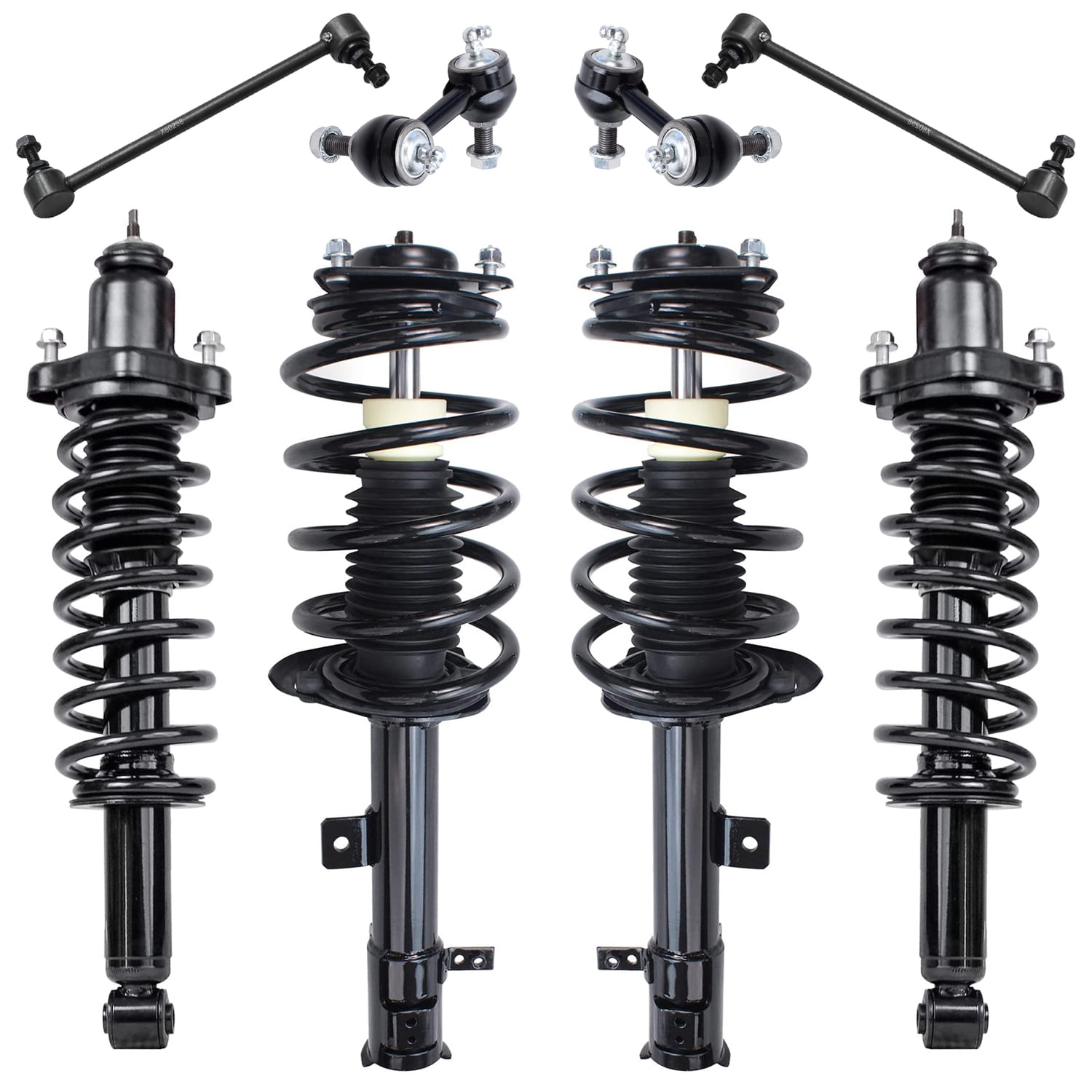 Detroit Axle Strut and Sway Bar Link Kit for 2007-2009 Dodge Caliber 2 ...