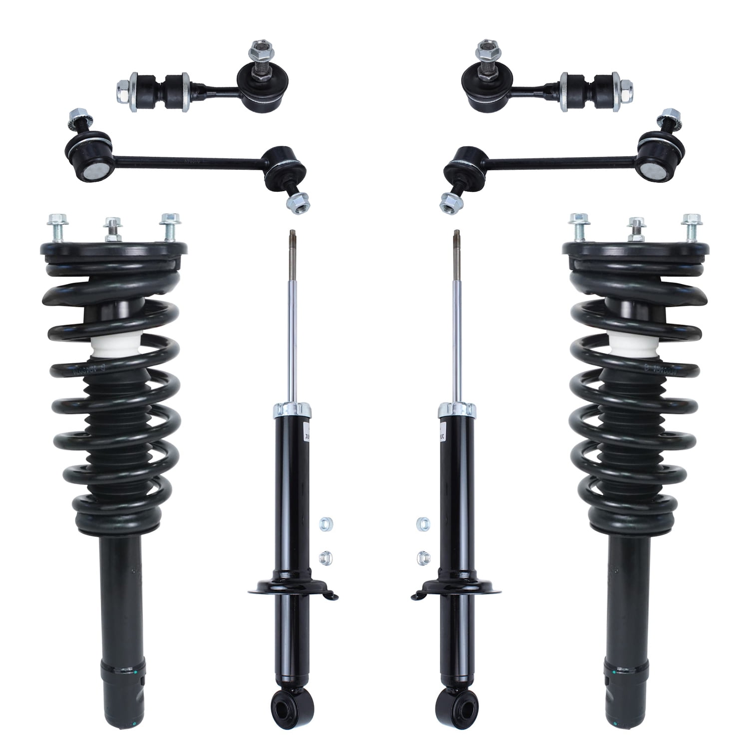 Detroit Axle - 8pc Suspension Kit for 2000-2005 Hyundai Sonata, 01-06 ...