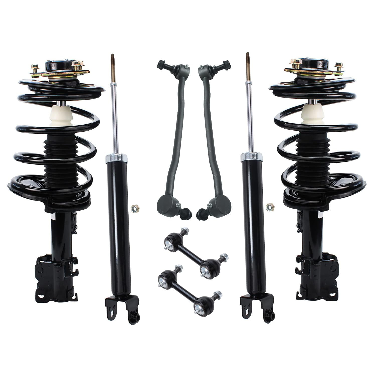 Detroit Axle - 8pc Suspension Kit for 2002-2006 Nissan Altima 2.5L ...