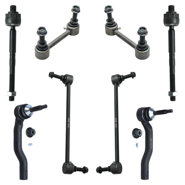 Detroit Axle - 8pc Tie Rods Sway Bars for Ford Fusion Edge Lincoln MKX ...