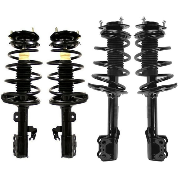 Detroit Axle - AWD 3.5L Front Rear Struts for 2010-2013 Toyota ...