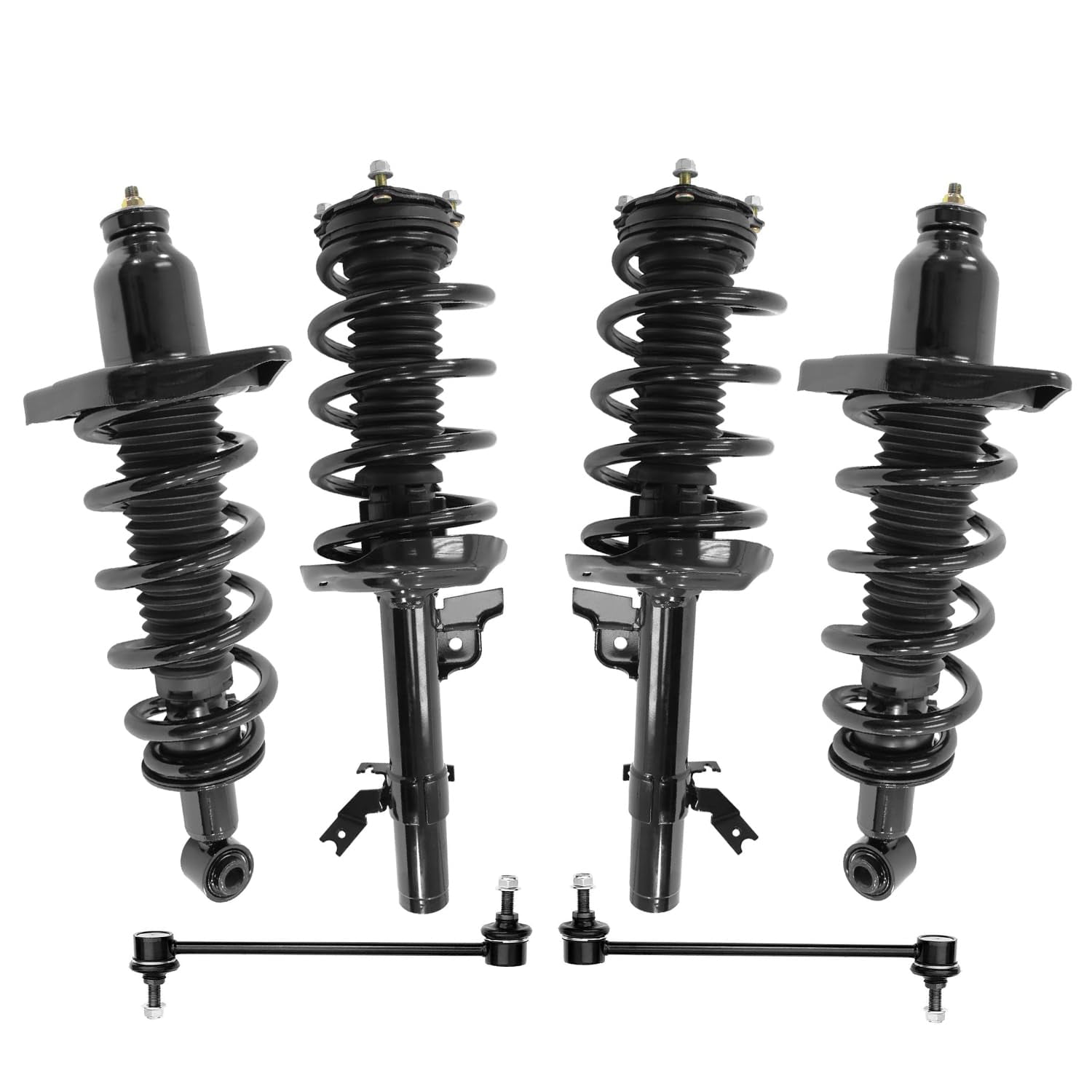 Detroit Axle - AWD 6pc Struts Kit for Acura 2014-2020 MDX 4 Front and ...