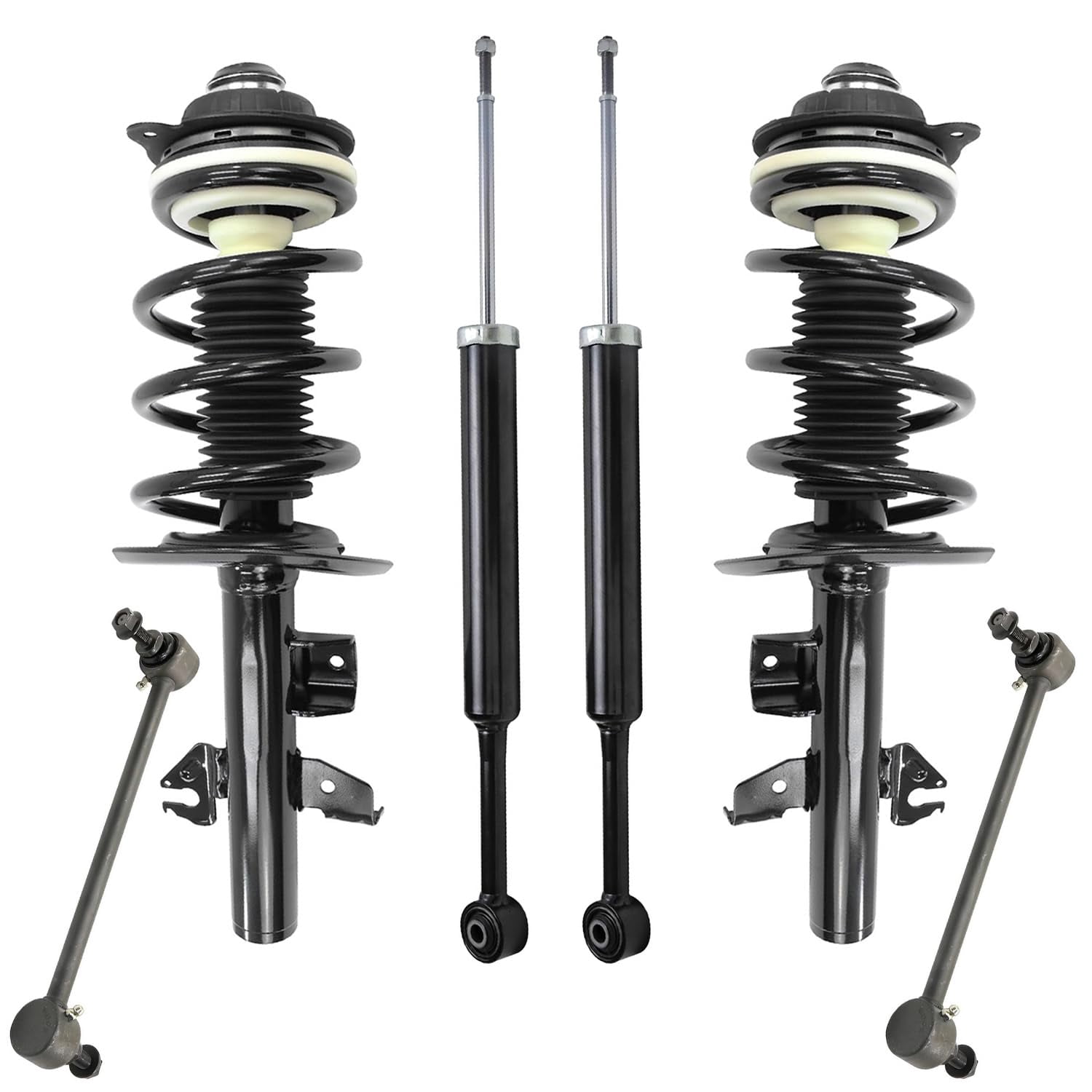 Detroit Axle - AWD 6pc Struts Suspension Kit for Jeep 2014-2018 ...