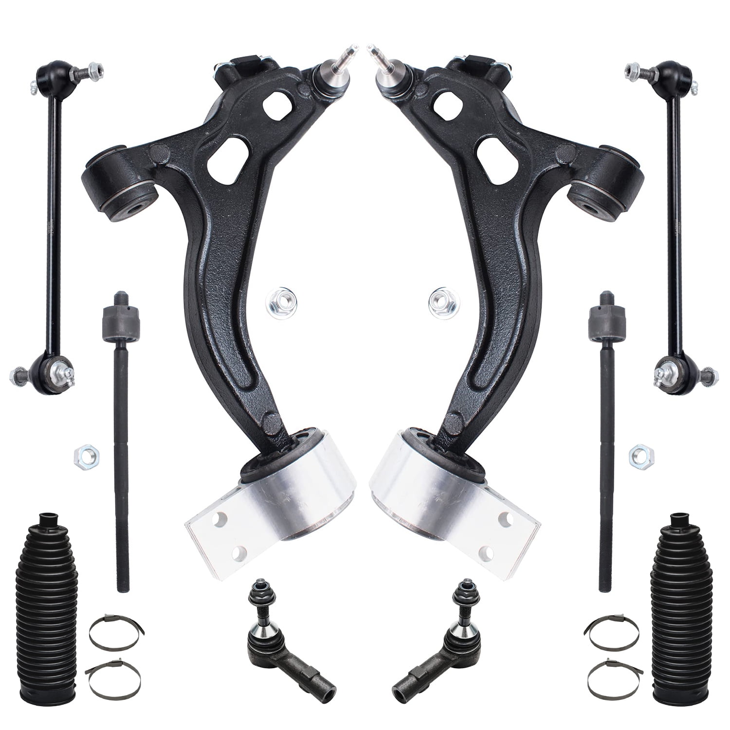Detroit Axle - AWD Front End 10pc Suspension Kit for 2005 2006 2007 ...