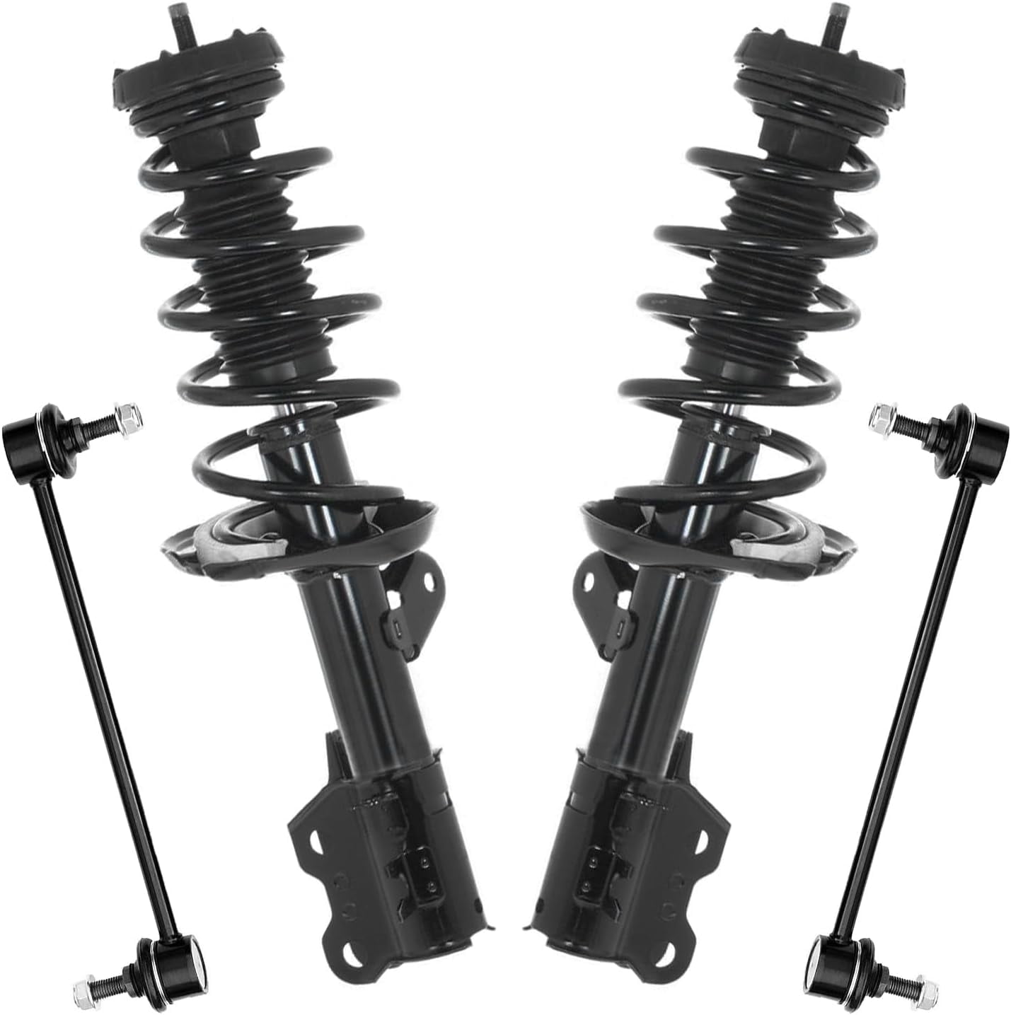 Detroit Axle - AWD Front Struts Sway Bars for 2013-2022 Chevrolet Trax ...