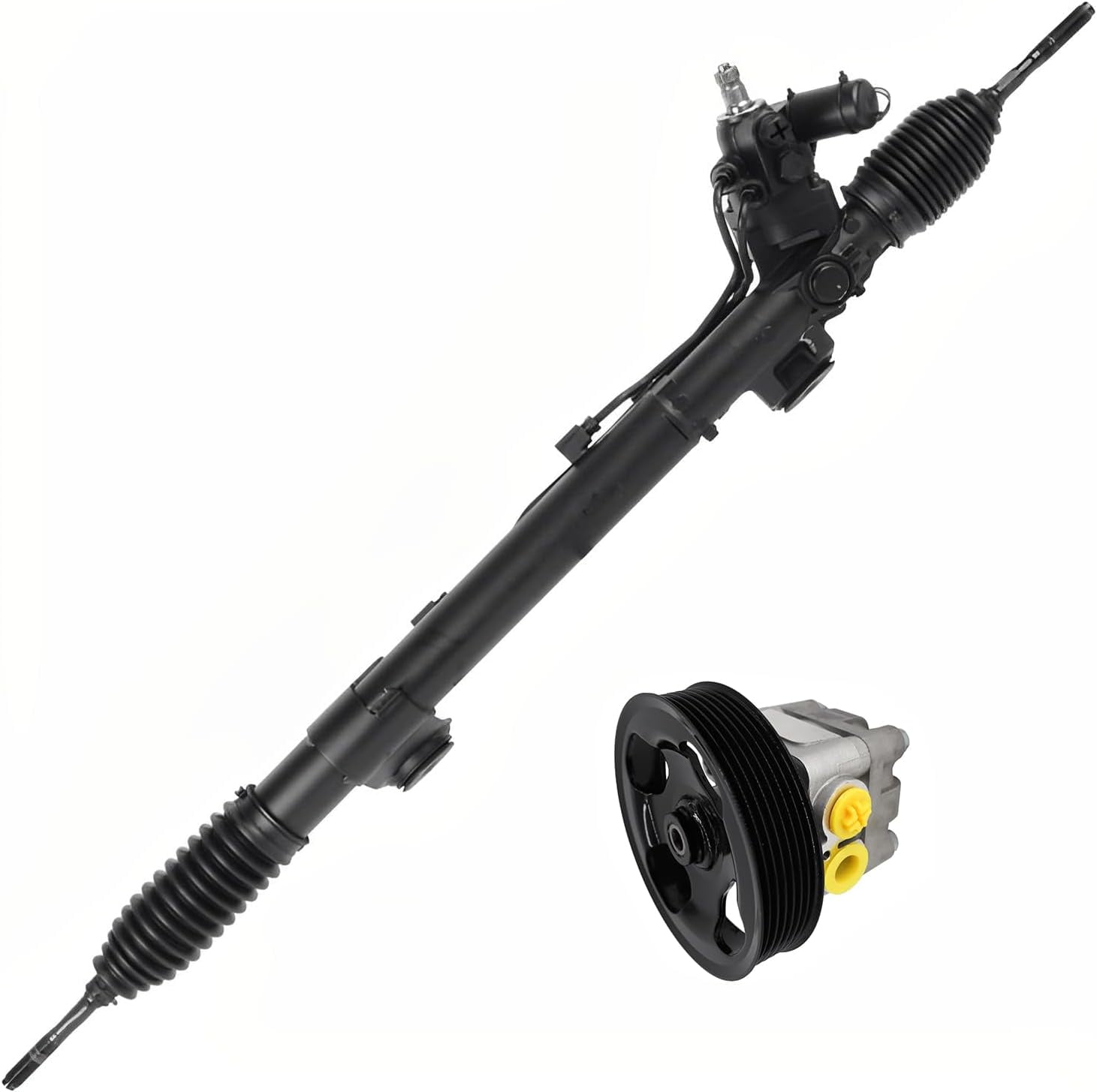 Detroit Axle - AWD Rack and Pinion Power Steering Pump for 2007 2008 ...