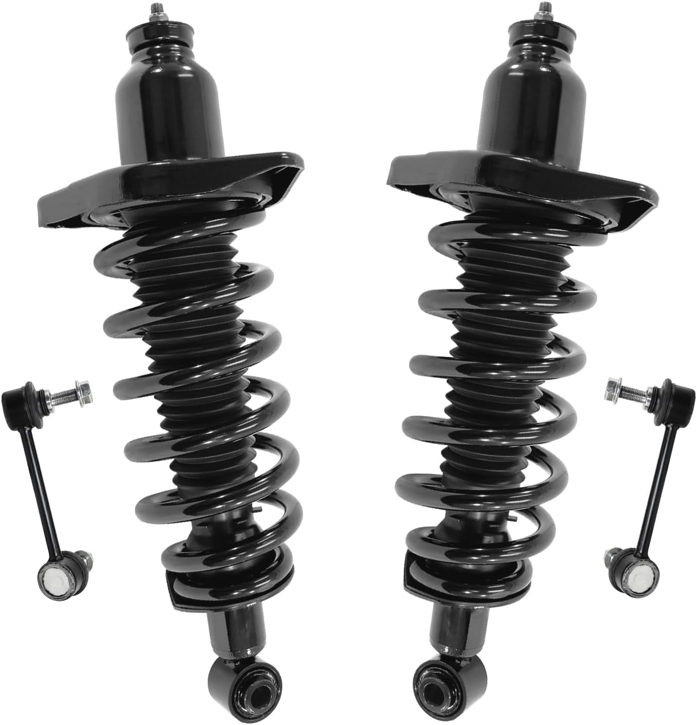 Detroit Axle - AWD Rear Struts Sway Bars for 2016-2019 Honda Pilot 2 ...