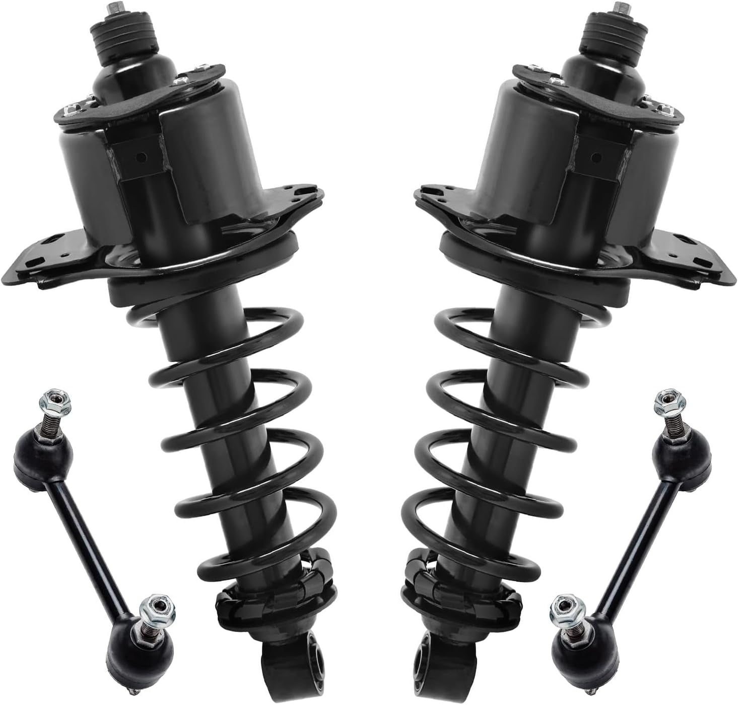 Detroit Axle - AWD Rear Struts Sway Bars for Ford Five Hundred Mercury ...