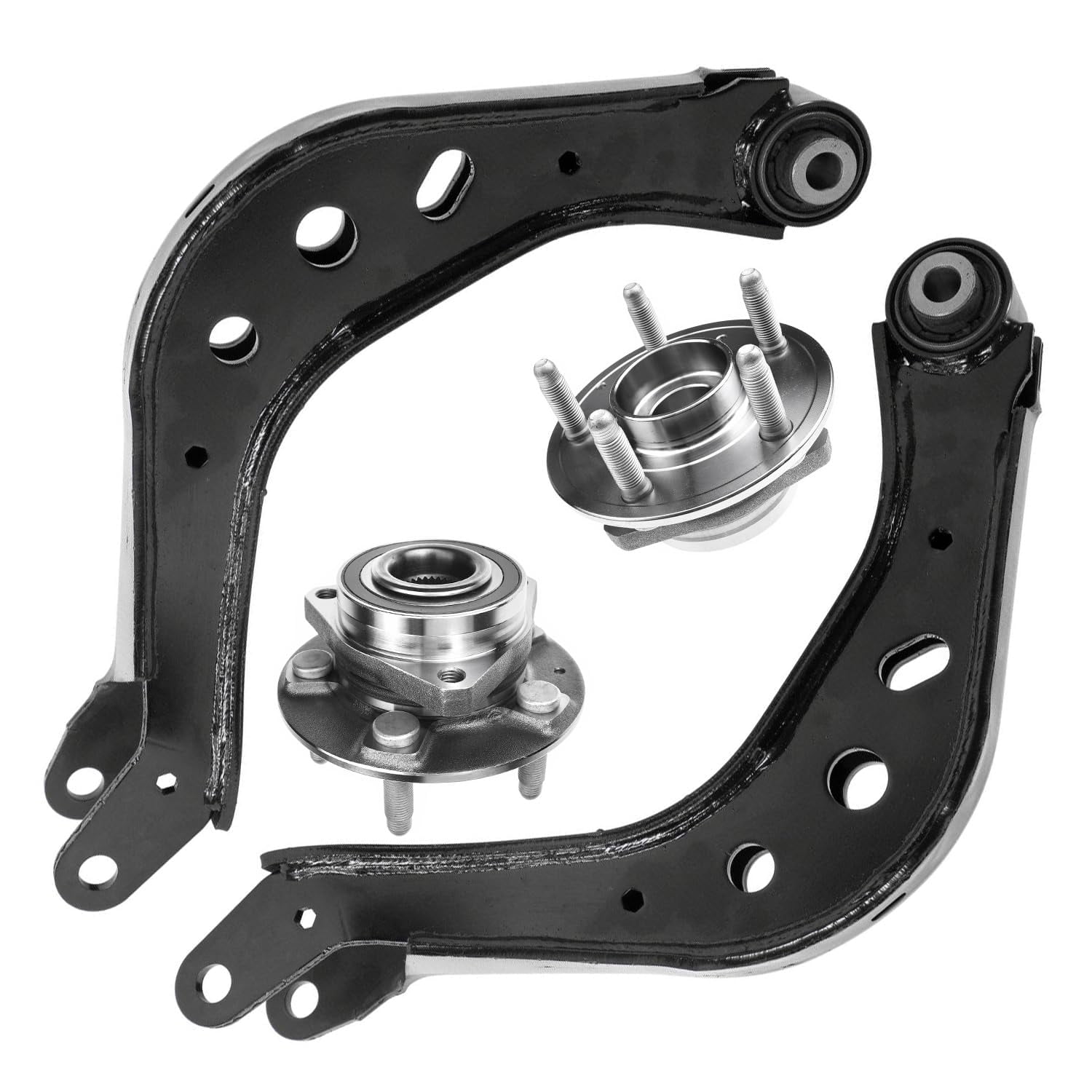 Detroit Axle - AWD Rear Upper Control Arms Kit for 2019 Buick Envision ...