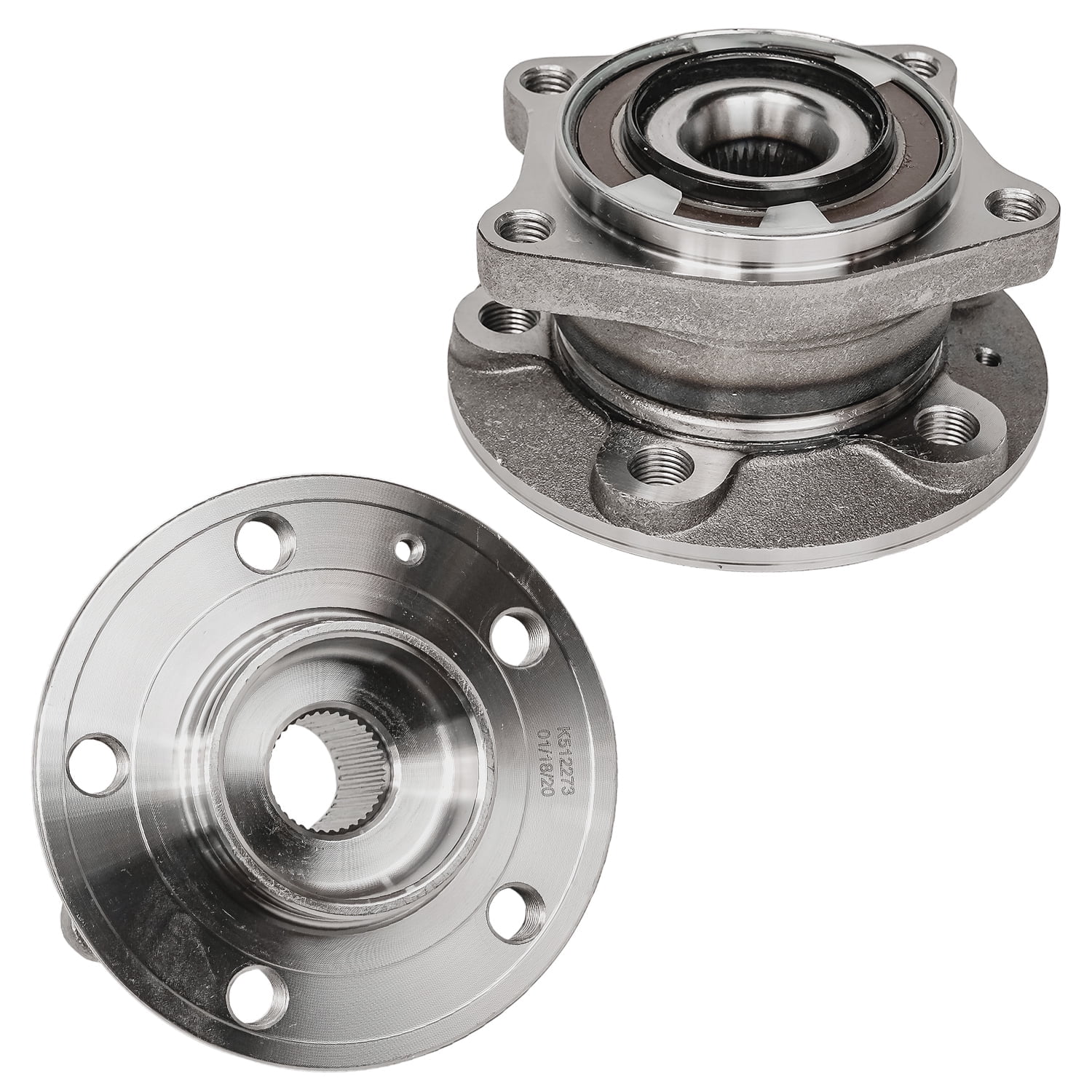 Detroit Axle - AWD Rear Wheel Bearing Hubs for 2003-2014 Volvo XC90 2 ...