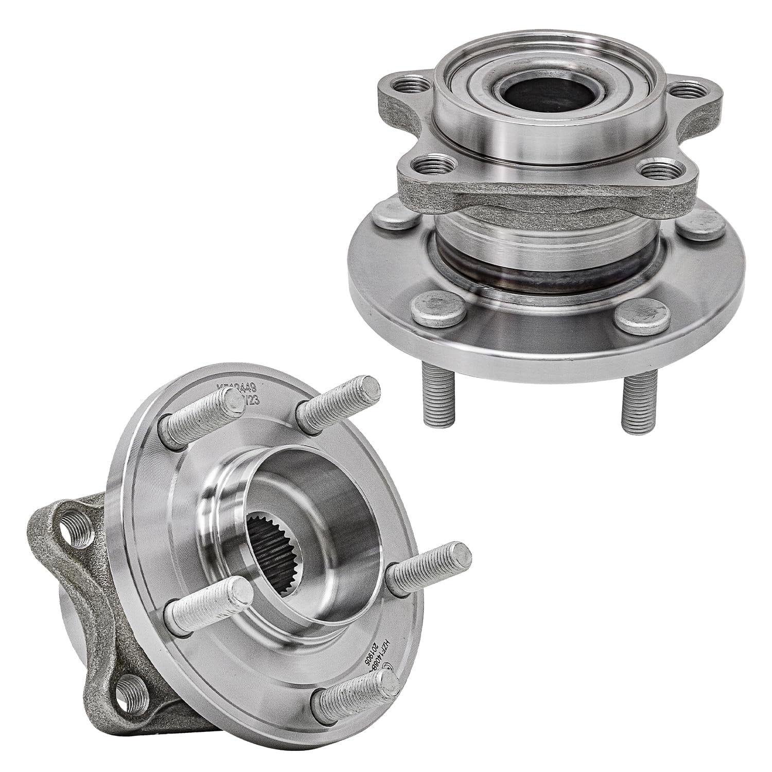 Detroit Axle - AWD Rear Wheel Bearings & Hubs Assembly Replacement for ...