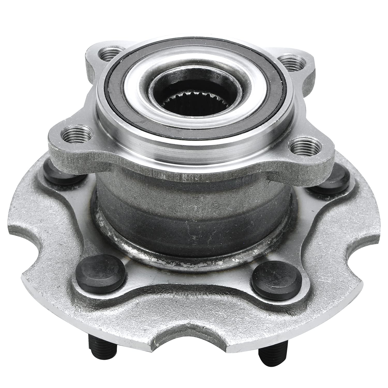 Detroit Axle - AWD Rear Wheel Hub Bearing Assembly Replacement for ...