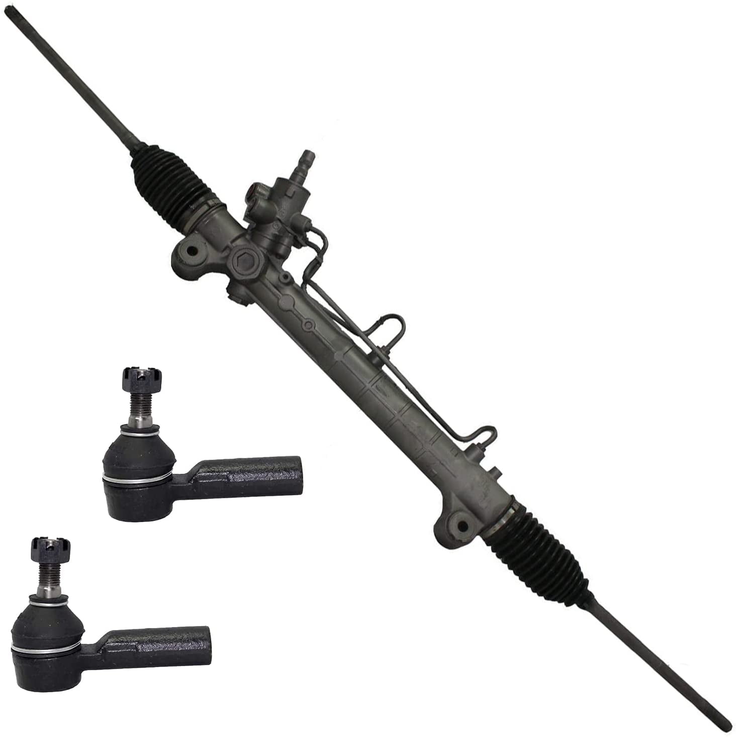 Detroit Axle - AWD Steering Rack & Pinion Kit for 2003-2006 Toyota ...